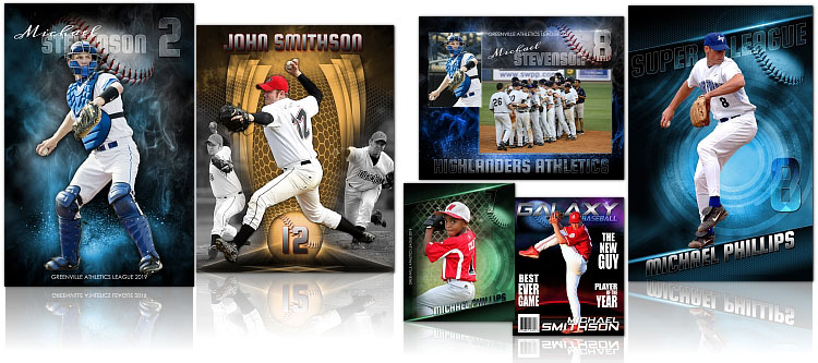 Baseball Photoshop Templates